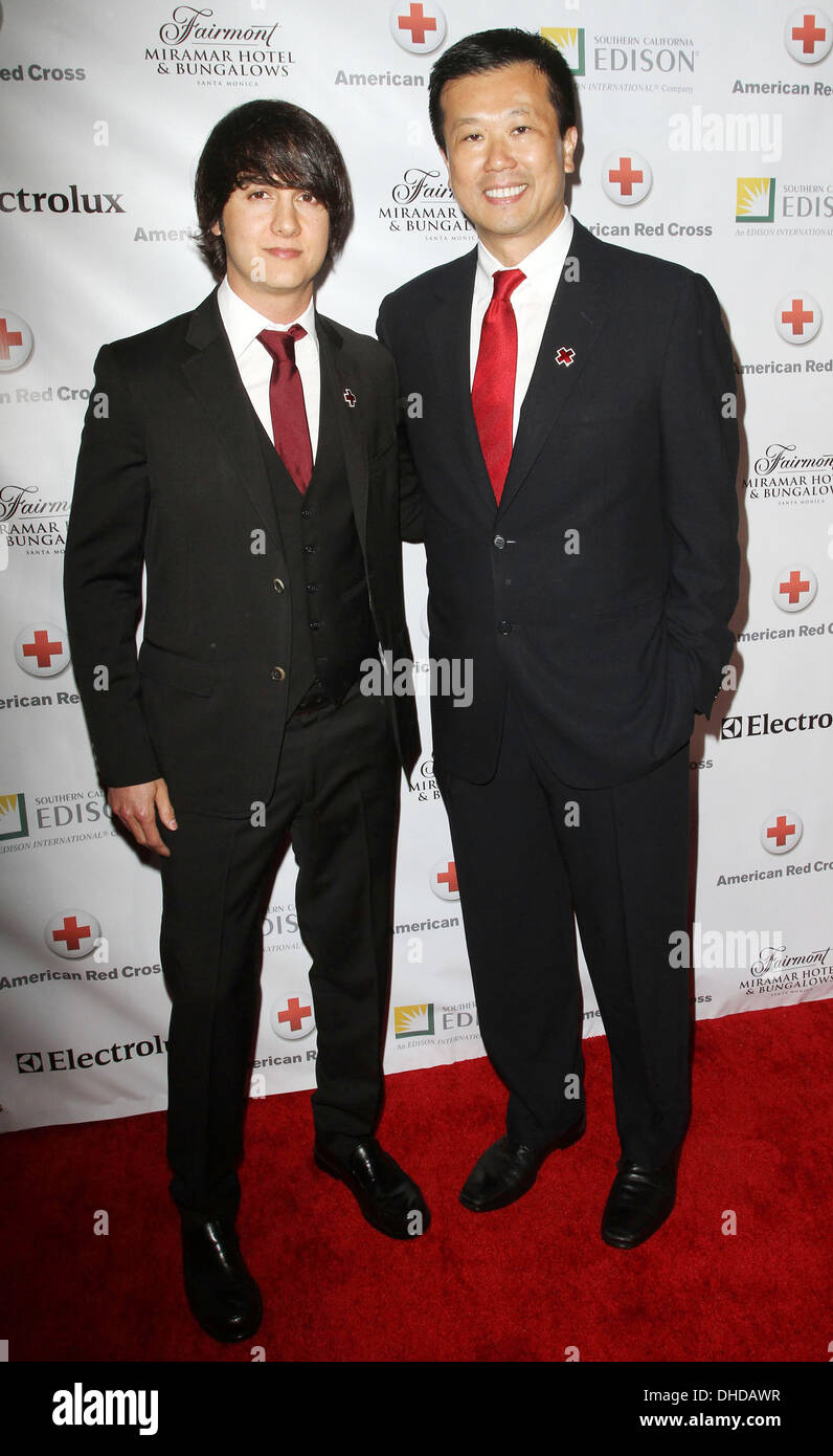 Chad Rogers Jack Truong American Red Cross Annual Red Tie Affair held at Fairmont Miramar Hotel ...