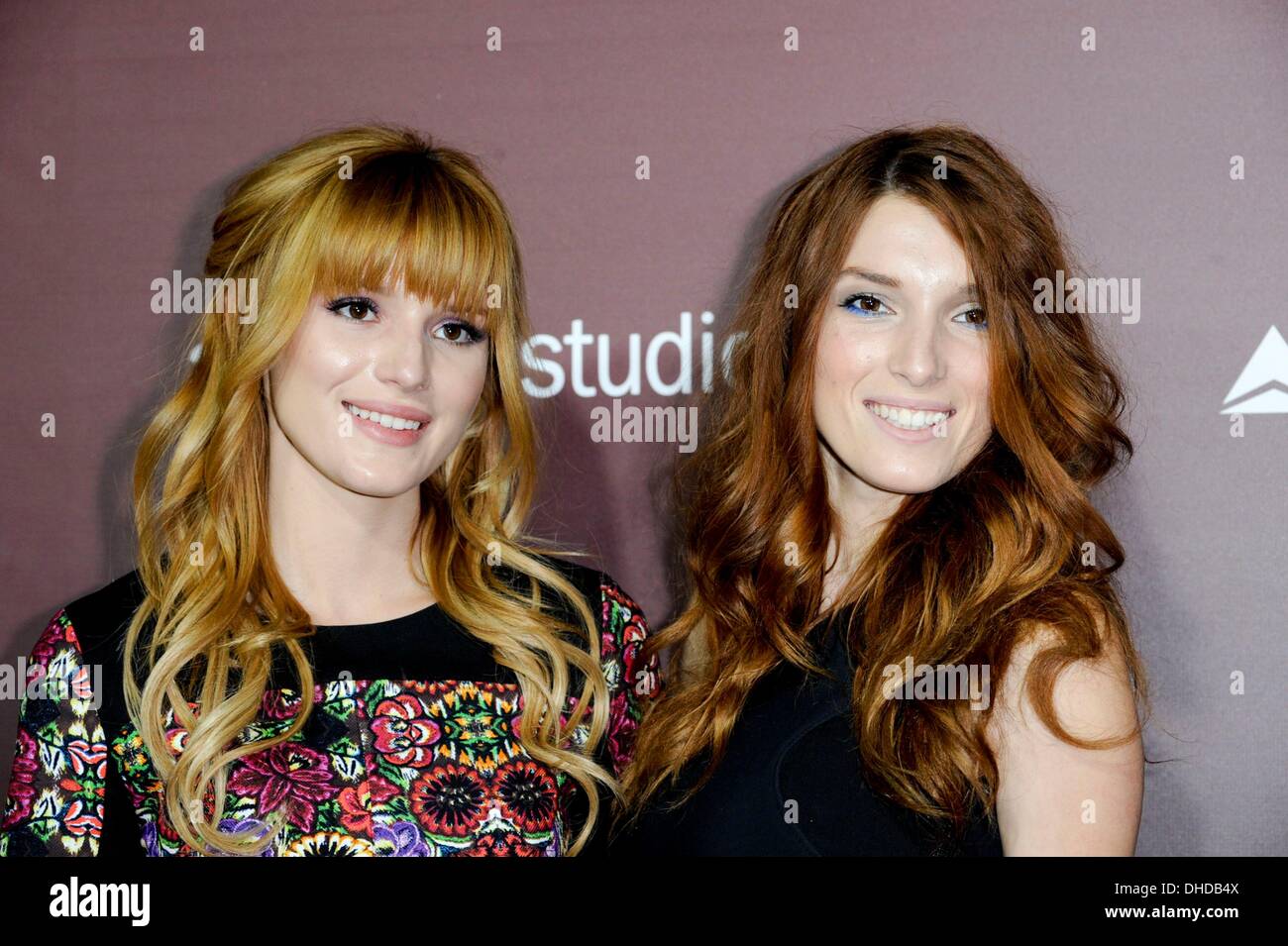 Los Angeles, CA, USA. 6th Nov, 2013. Bella Thorne, sister Dani at ...