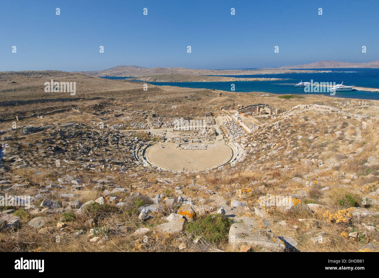 Sanctuary of apollo delos delos hi-res stock photography and images - Alamy