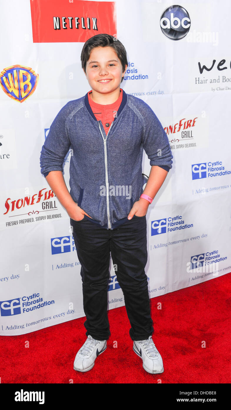 Zach Callison Wisteria Lane All-American Block Party at Universal ...