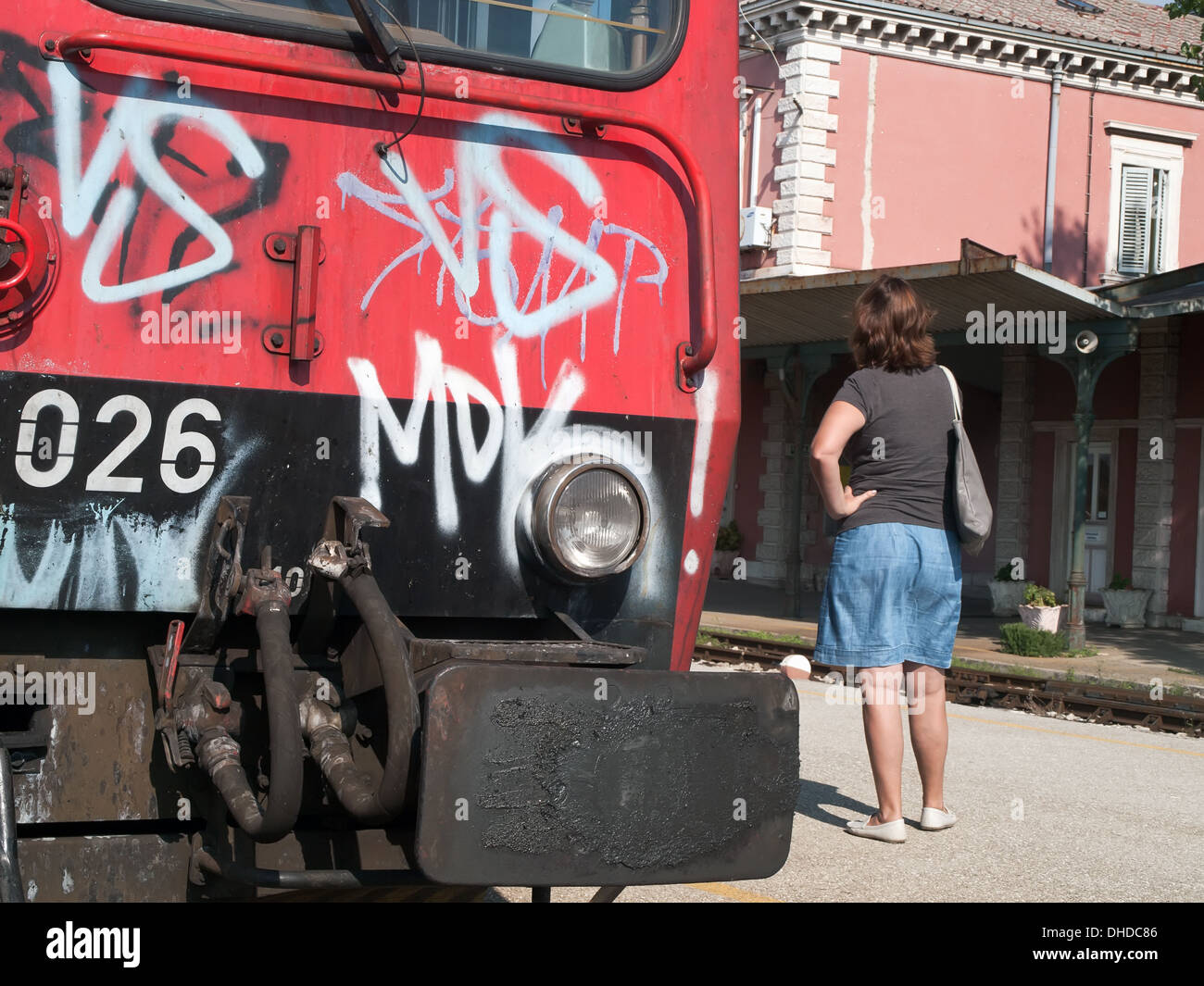 Rail passenger hi-res stock photography and images - Alamy