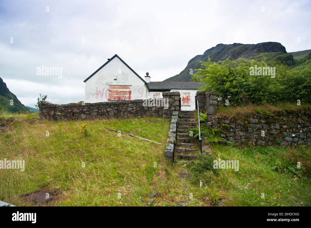 Jimmy Saville's cottage in Scotland Stock Photo - Alamy
