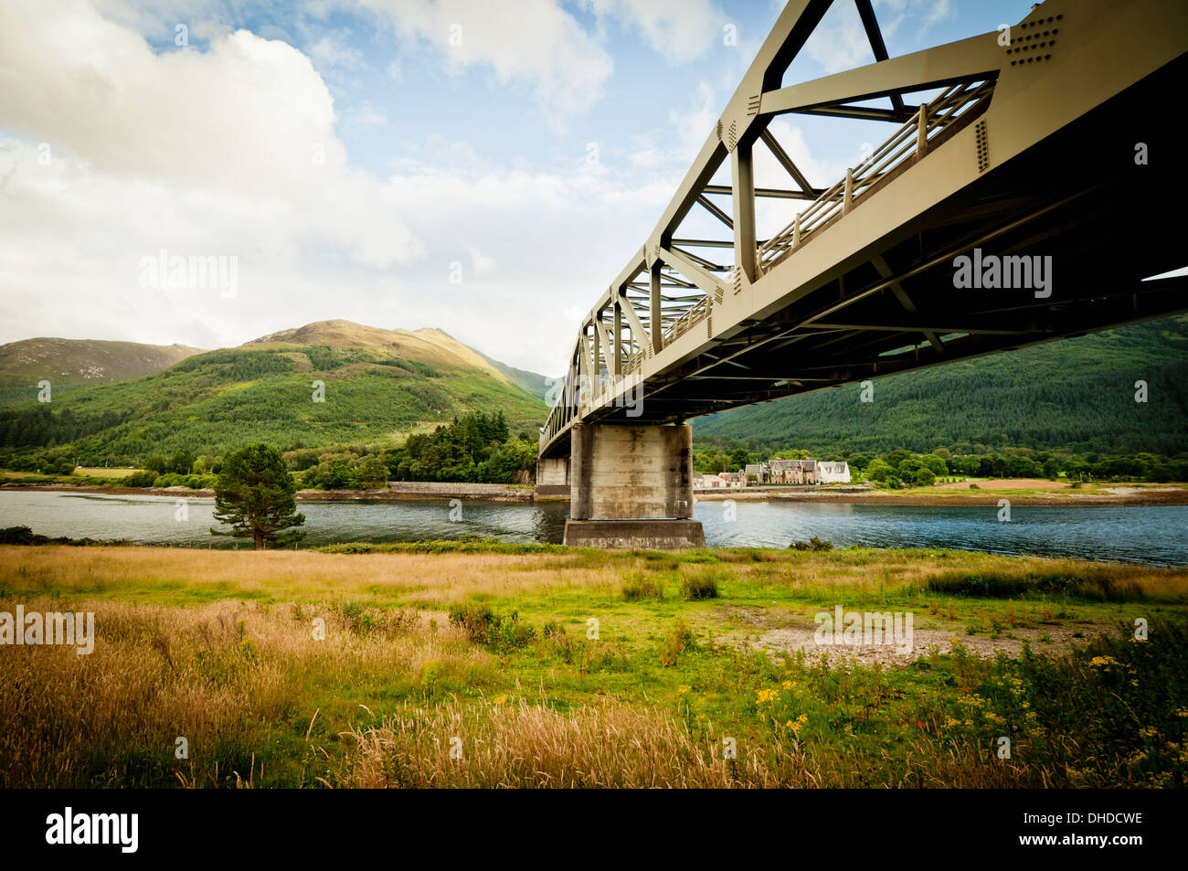 Bridge at Glencoe Stock Photo - Alamy