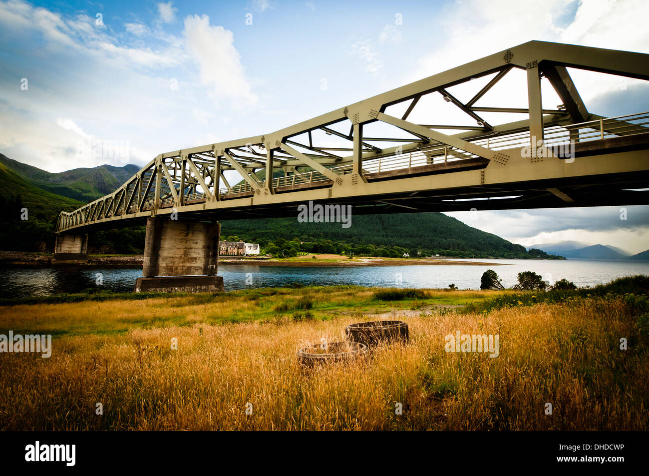 Old iron bridge Stock Photo - Alamy