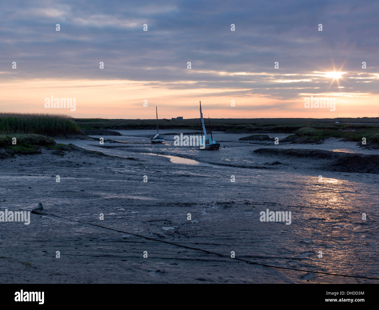 Brancaster Staithe, North Norfolk Stock Photo - Alamy
