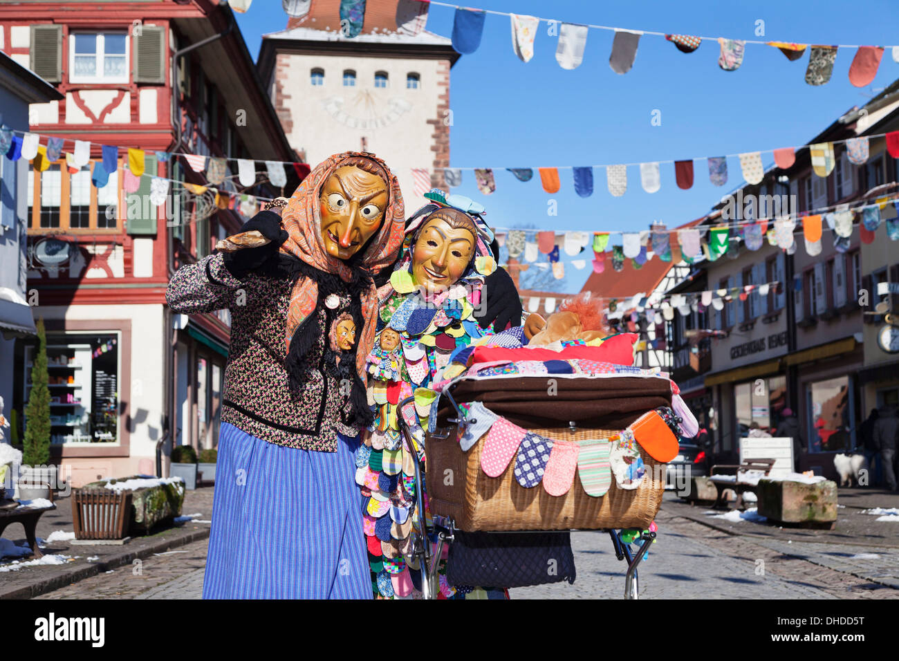 Carnival in germany traditional masks hi-res stock photography and ...