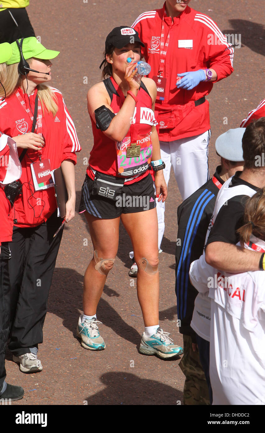 Susanna reid virgin london marathon hi-res stock photography and images ...