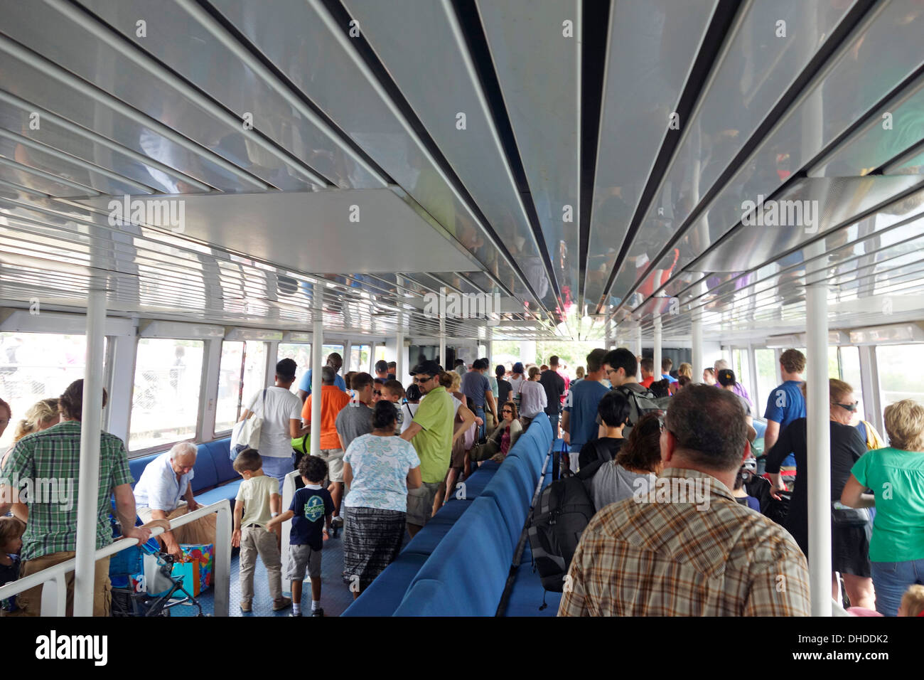 Governors Island ferry in New York City Stock Photo - Alamy
