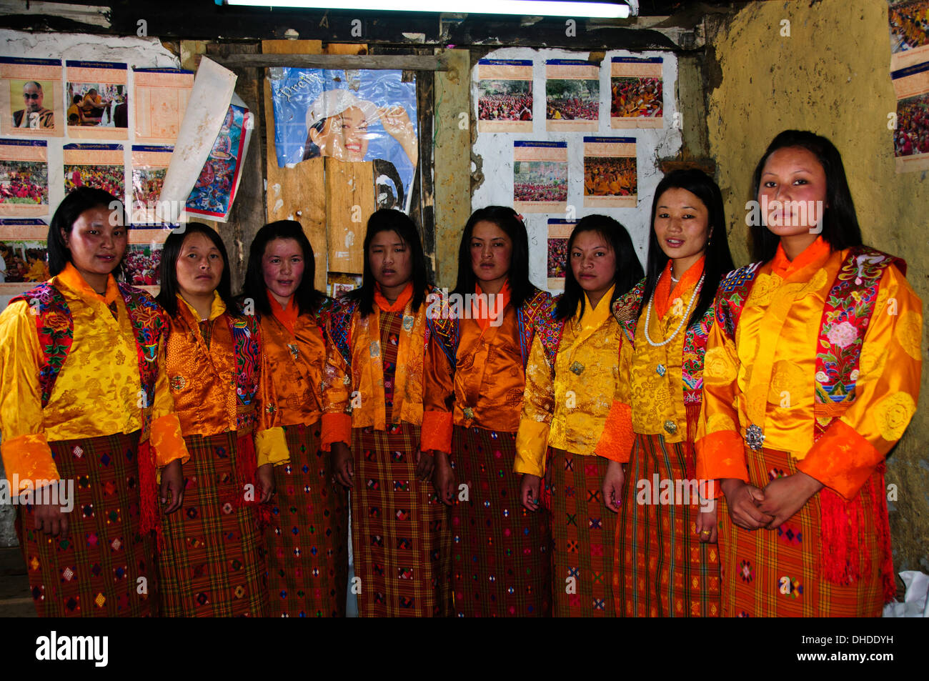 Thangbi Mani Tsechu Festival,Thankabi Dzong, Masked Dancers,Monks ...