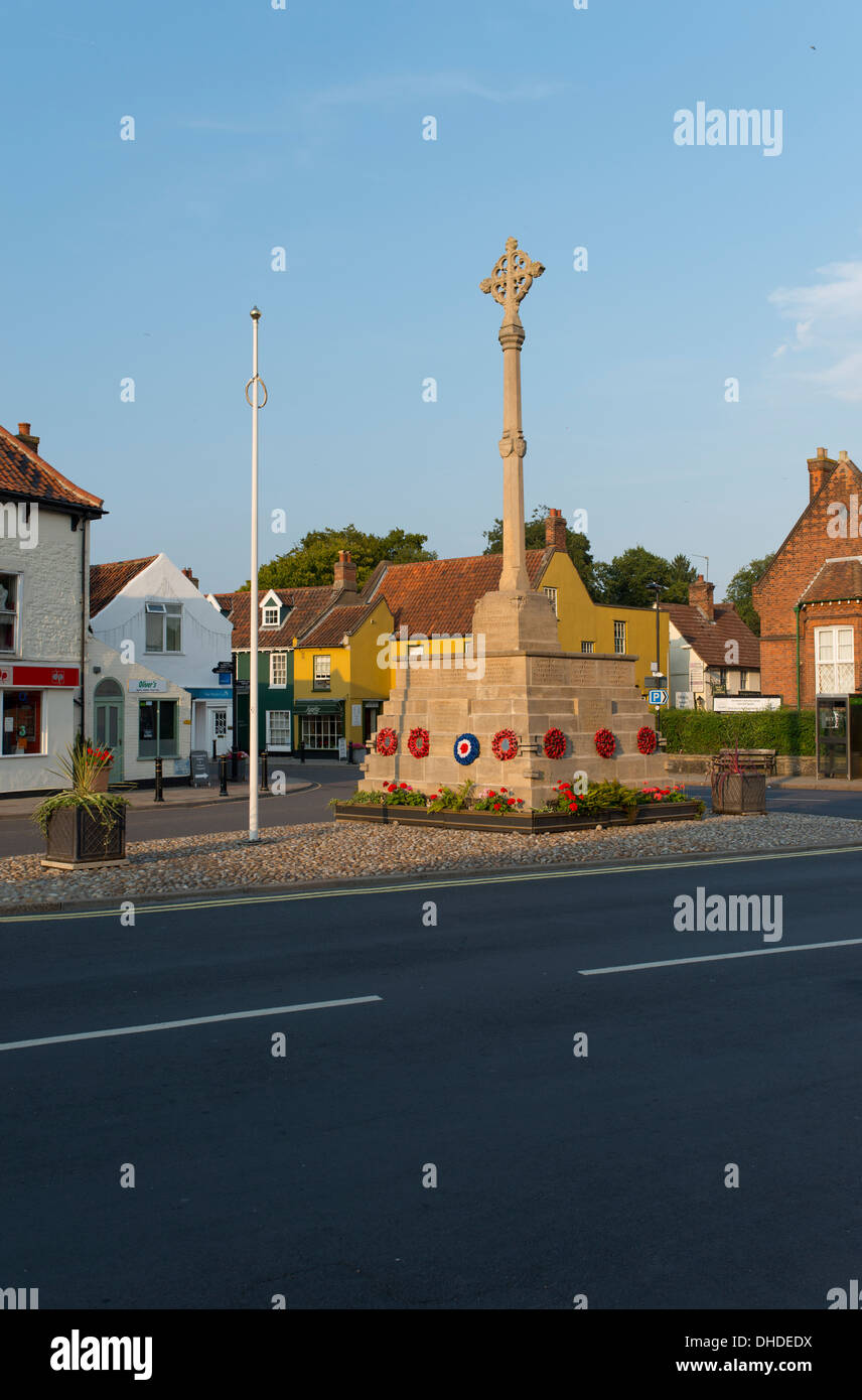 A view of the North Norfolk town of Holt Stock Photo - Alamy