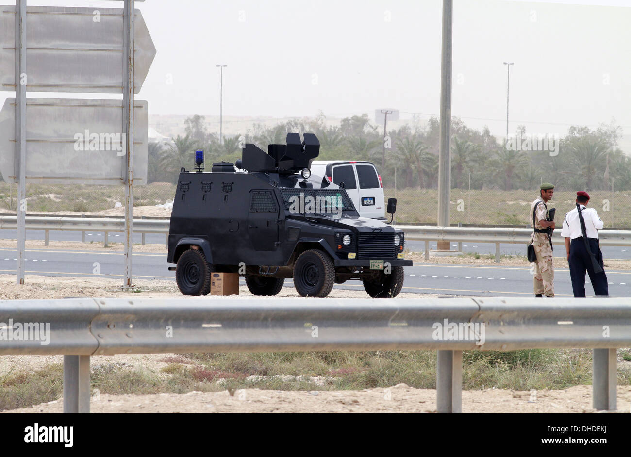 Security presence during F1 Grand Prix in Bahrain Manama Bahrain - 22. ...