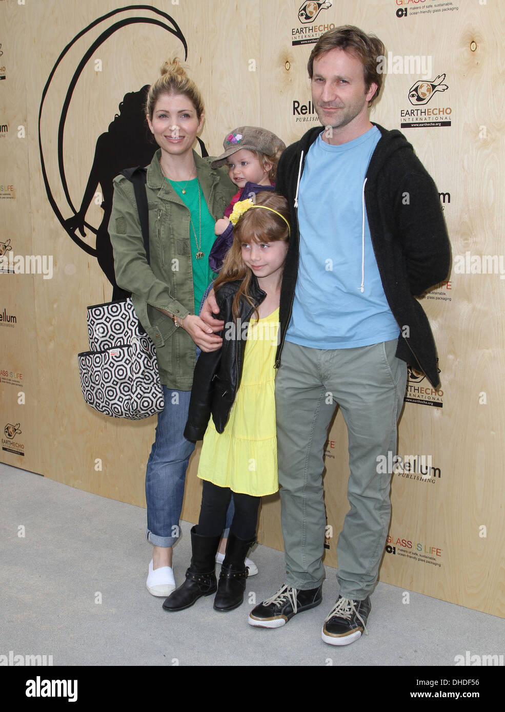 Breckin Meyer with his Family at 'Last Night I Swam With a Mermaid ...