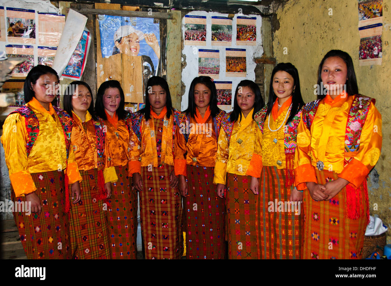 Thangbi Mani Tsechu Festival,Thankabi Dzong, Masked Dancers,Monks ...