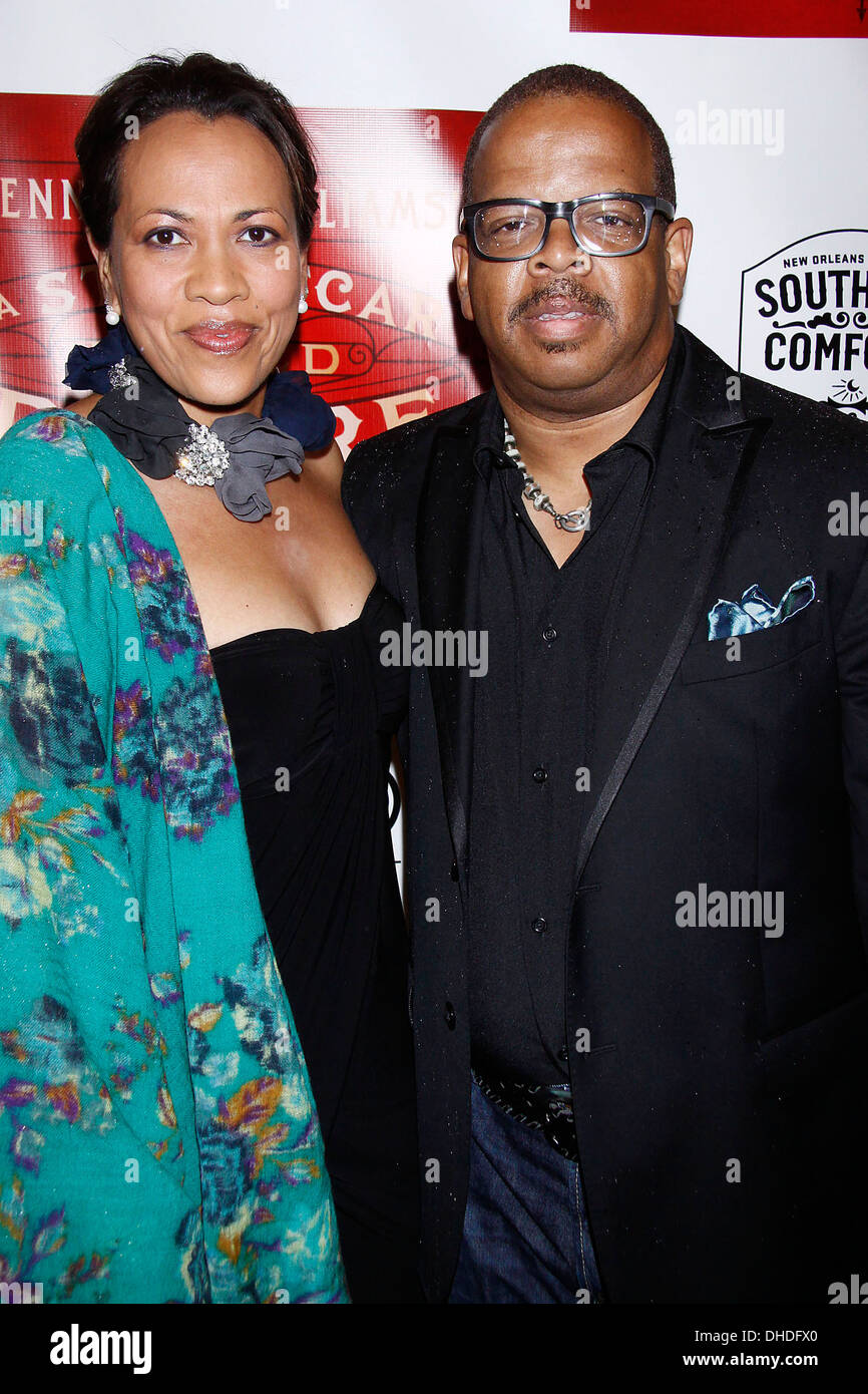 Robin Burgess and Terence Blanchard Broadway opening night of ‘A ...