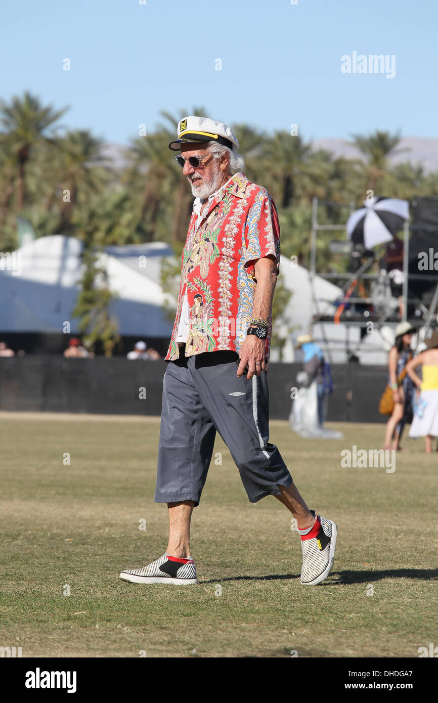 Lou Adler Celebrities at 2012 Coachella Valley Music and Arts Festival ...