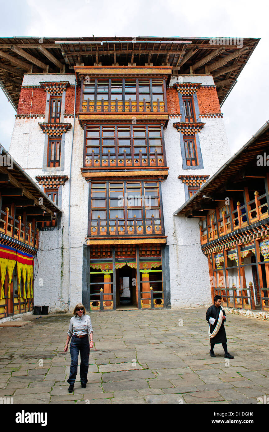 Jakar dzong fortress hi-res stock photography and images - Alamy