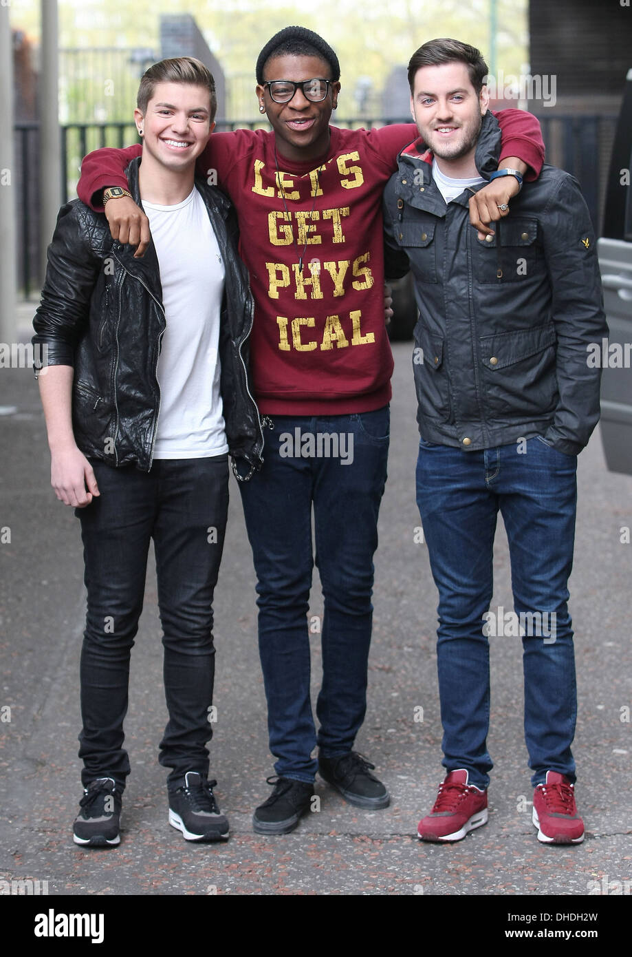 Loveable Rogues from Britain's Got Talent at the ITV studios London ...