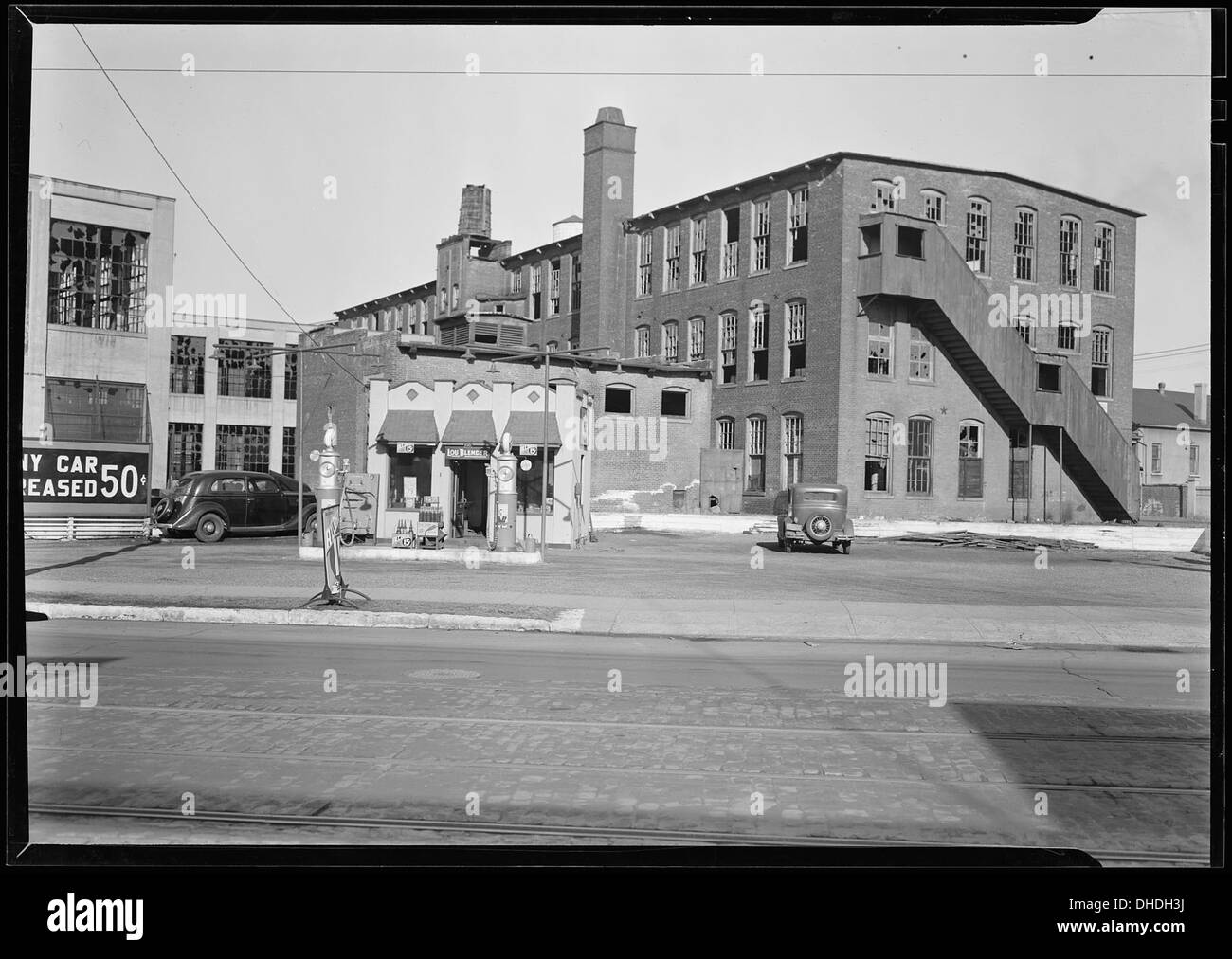 Old mill in city Black and White Stock Photos & Images - Alamy
