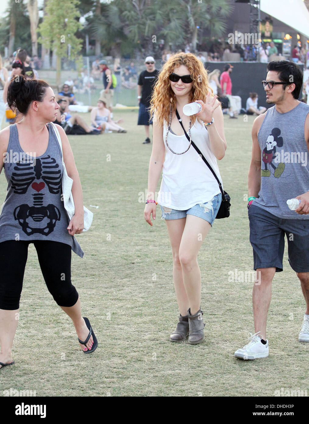 Rachelle Lefevre Celebrities at 2012 Coachella Valley Music and Arts ...