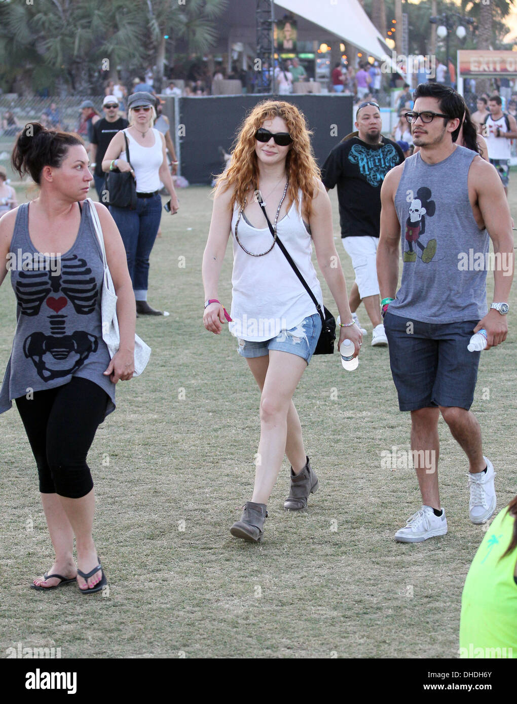 Rachelle Lefevre Celebrities at 2012 Coachella Valley Music and Arts ...