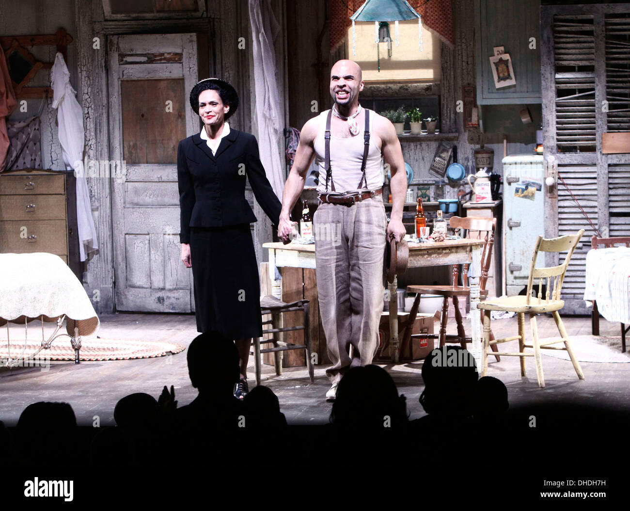 Rosa Evangelina and Jacinto Taras Riddick Broadway opening night of 'A ...