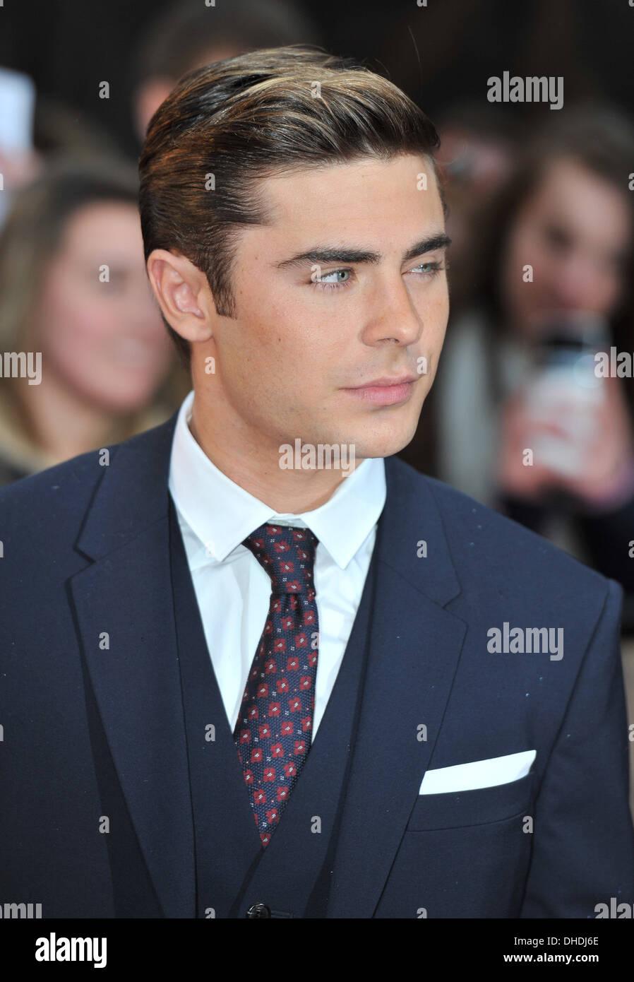 Zac Efron 'The Lucky One' UK film premiere held at Bluebird Restaurant ...