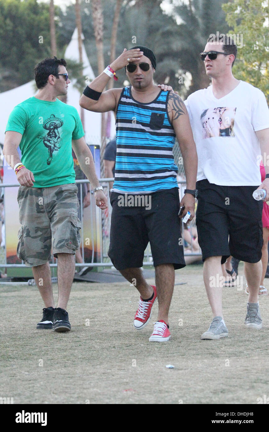 Adnan Ghalib Celebrities at the 2012 Coachella Valley Music and Arts ...