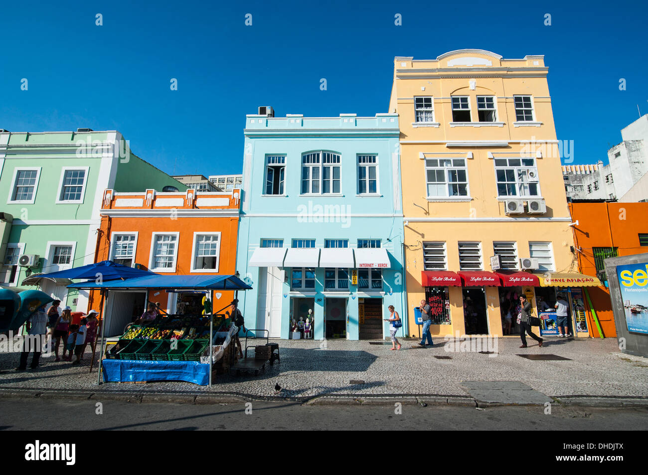 Colourful houses in florianopolis hi-res stock photography and images ...