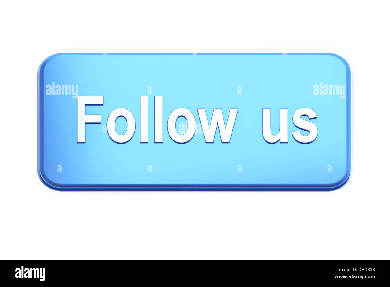 Follow us icon blue hi-res stock photography and images - Alamy
