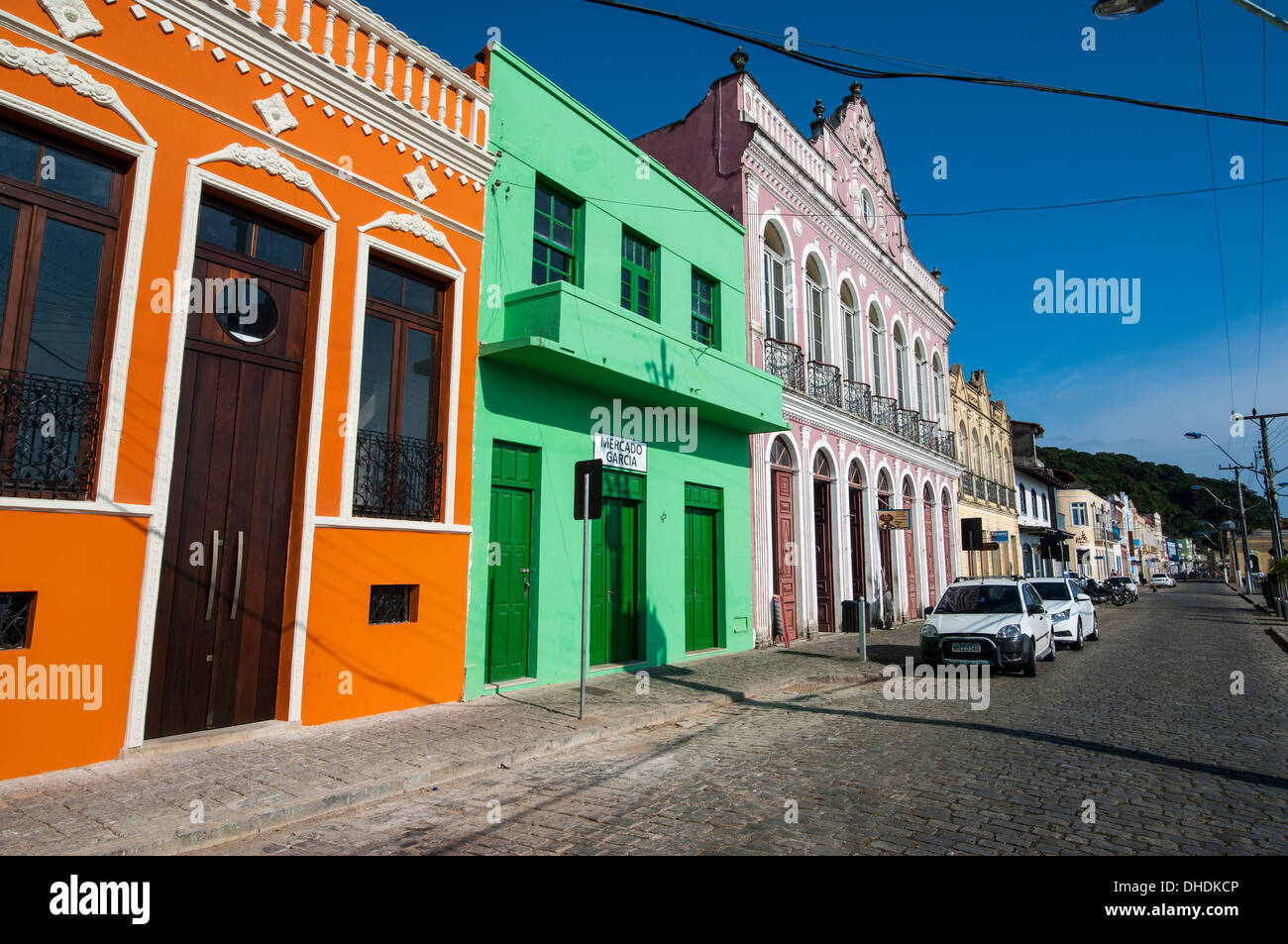 Colourful houses in san francisco do sul hi-res stock photography and ...