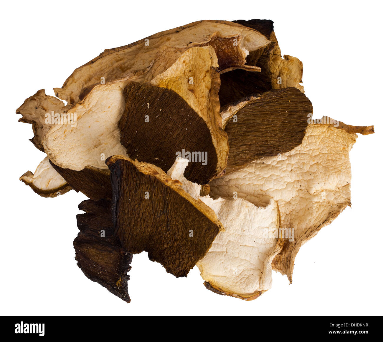 Dried porcini mushrooms - aka cepes, penny bun etc Stock Photo - Alamy