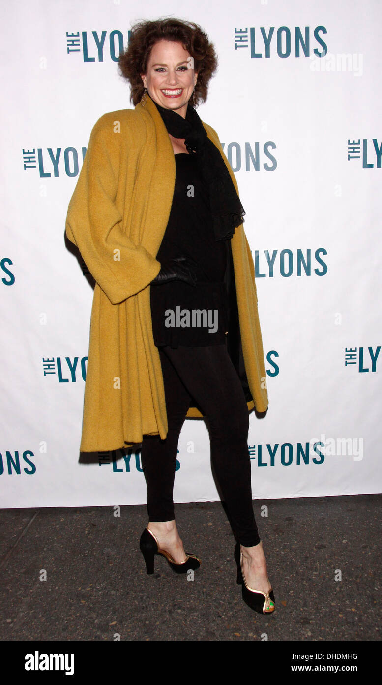 Cady Huffman Broadway opening night of 'The Lyons' at Cort Theatre ...