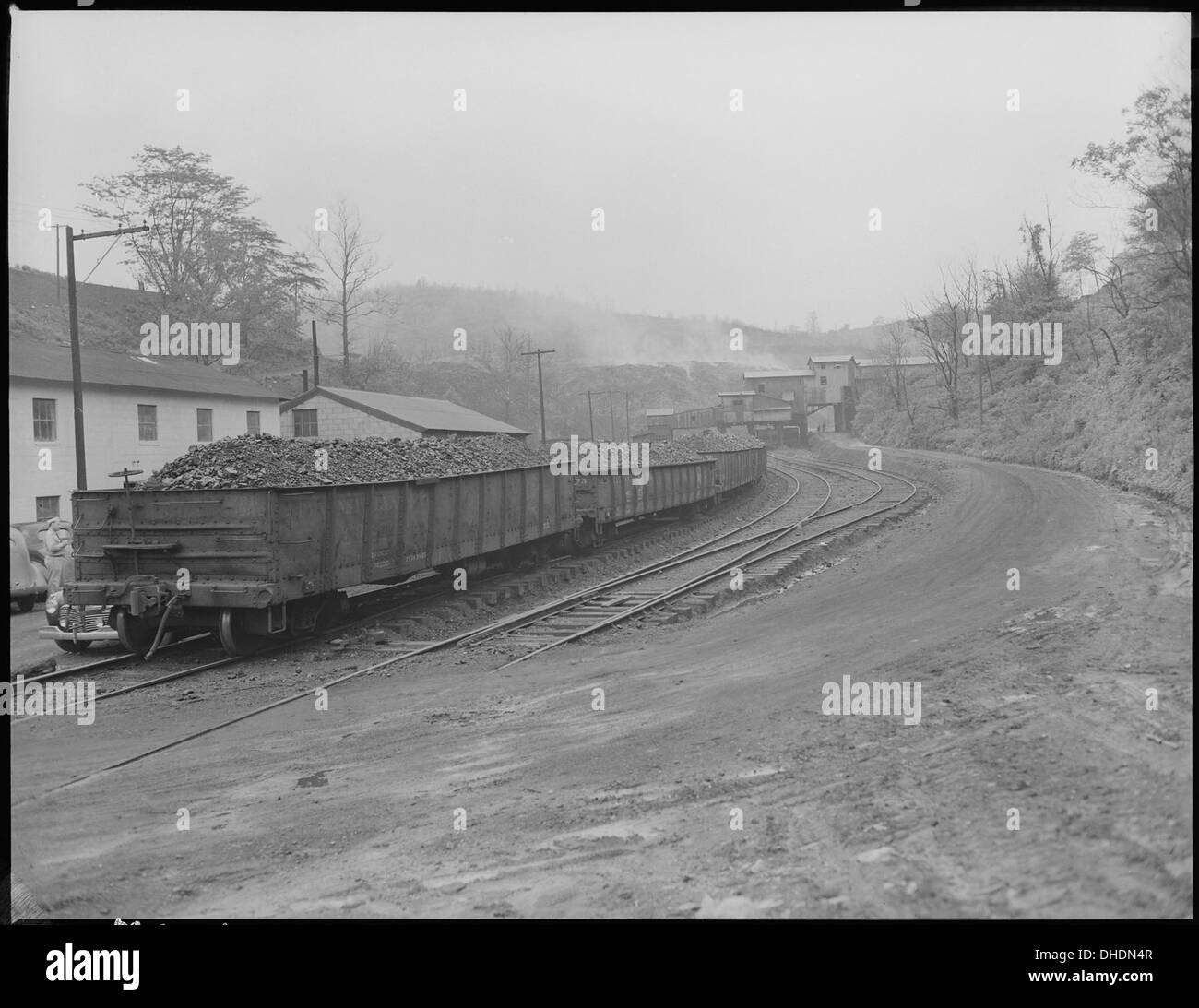 A view of the Christopher Coal Company mine in Osage, Monongalia County ...