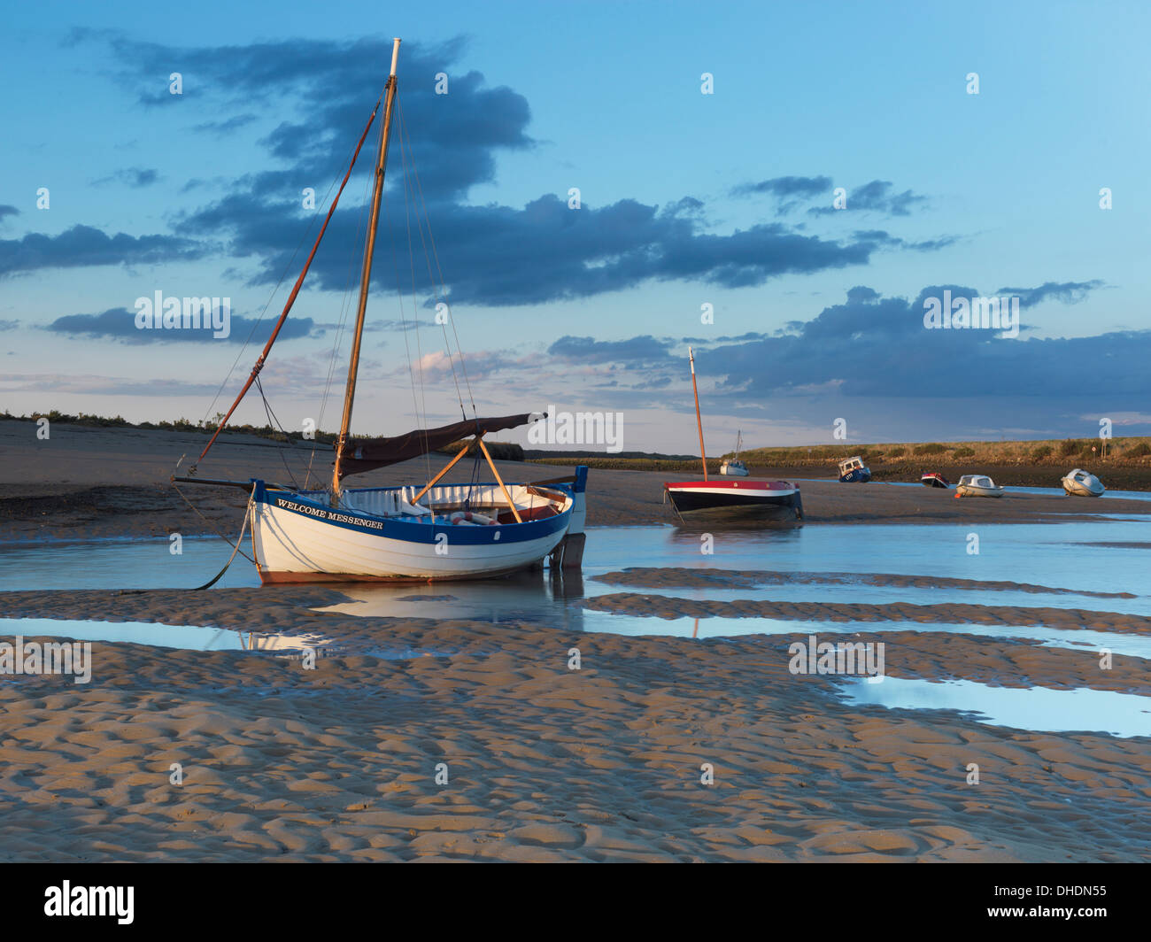 Burnham overy staithe burnham hi-res stock photography and images - Alamy