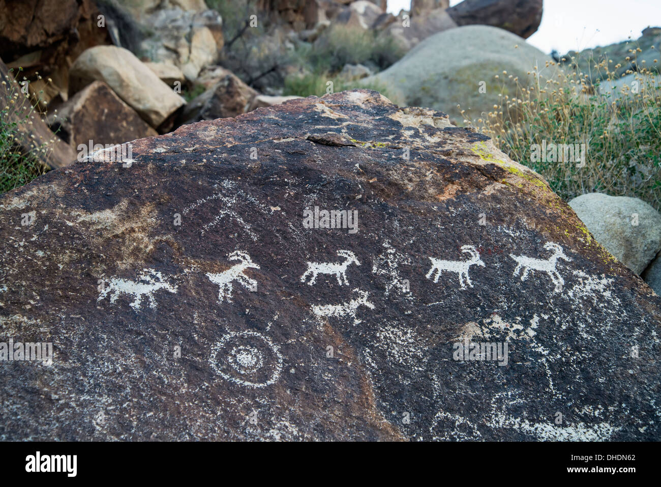 Prehistoric rock art hi-res stock photography and images - Alamy