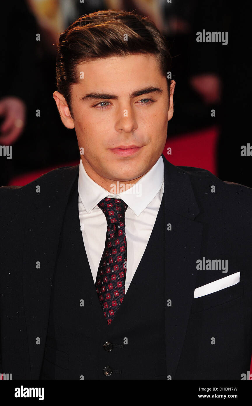 Zac Efron 'The Lucky One' UK film premiere held at Bluebird Restaurant ...