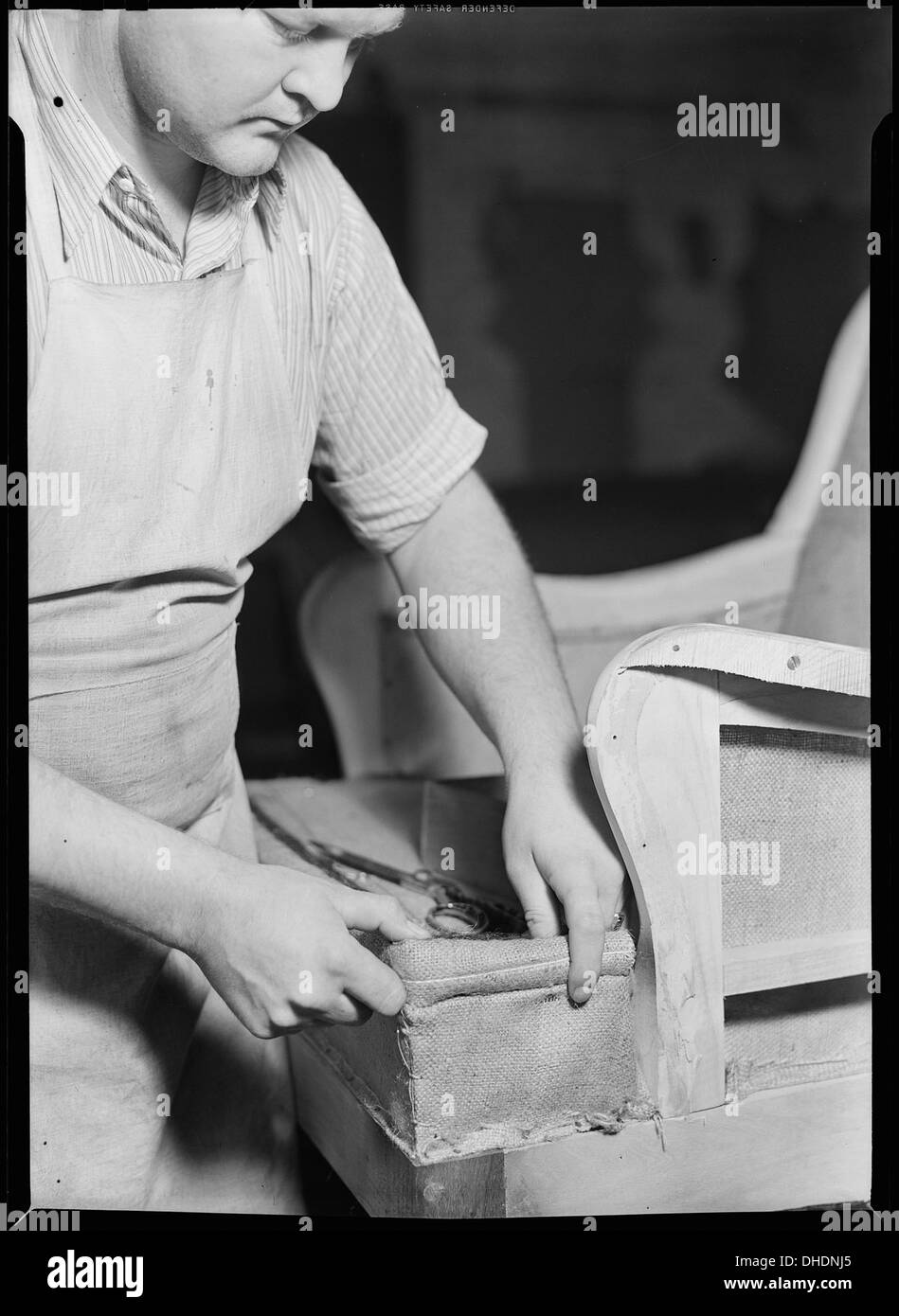 In High Point, North Carolina, workers at Tomlinson Chair Manufacturing ...