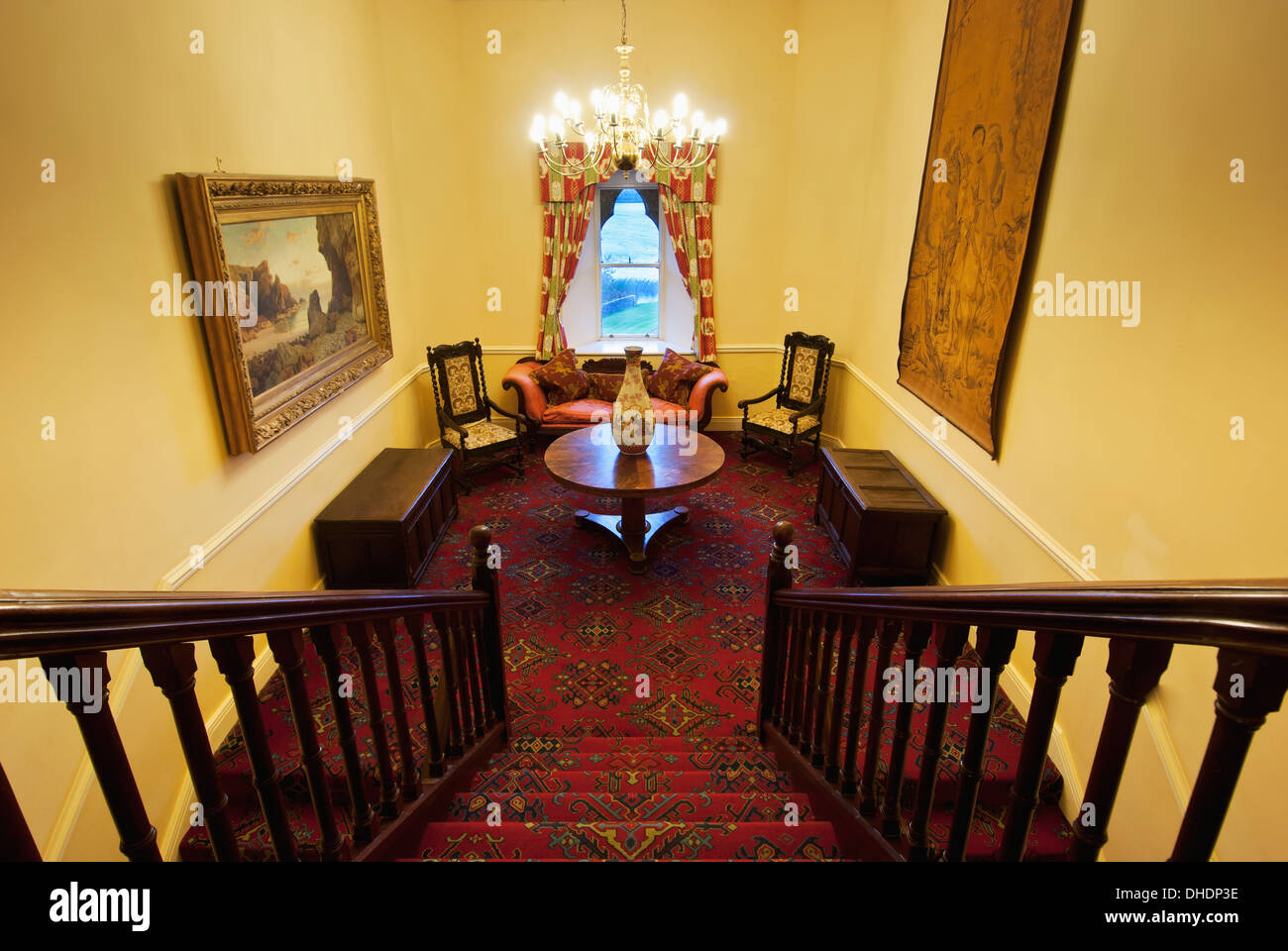 Interior Of Ashford Castle; County Galway, Ireland Stock Photo - Alamy