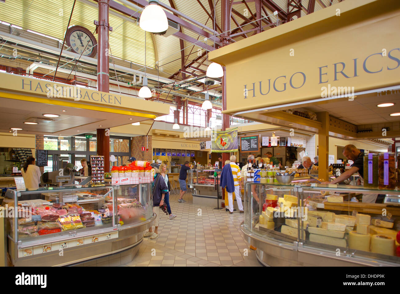 Market hall interior hi-res stock photography and images - Alamy