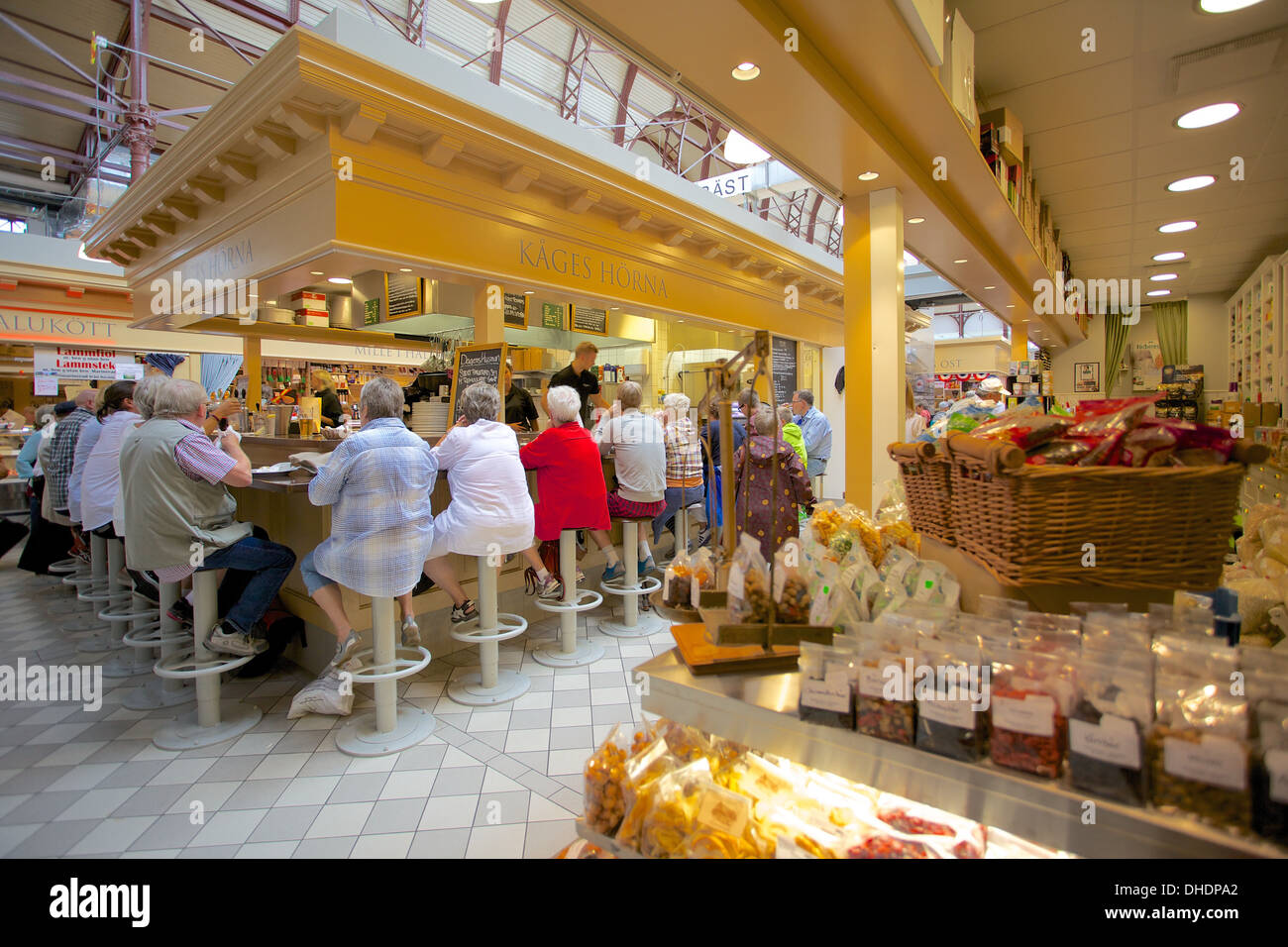 Market hall interior hi-res stock photography and images - Alamy
