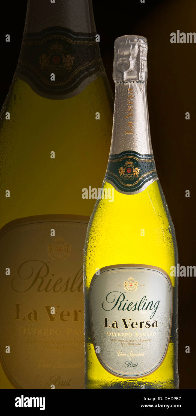 Riesling sparkling wine Stock Photo - Alamy