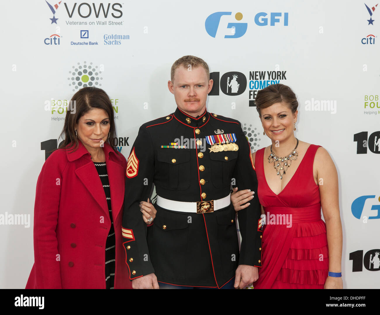 NEW YORK, NY - NOVEMBER 06: Caroline Hirsch, Daniel Ridgeway and Jenna ...