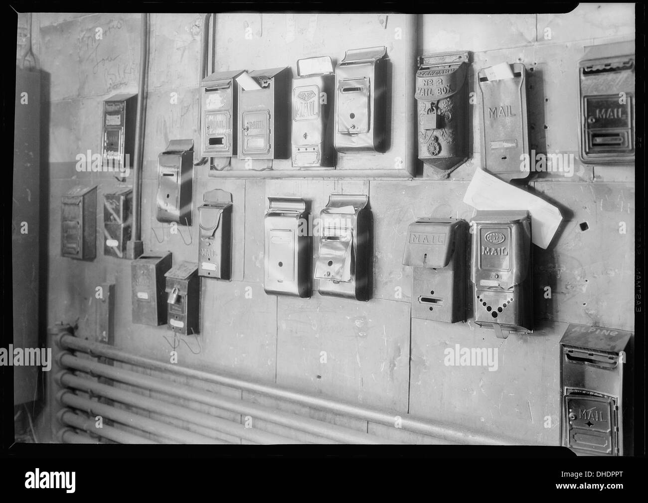 Multi tenant buildings Black and White Stock Photos & Images - Alamy