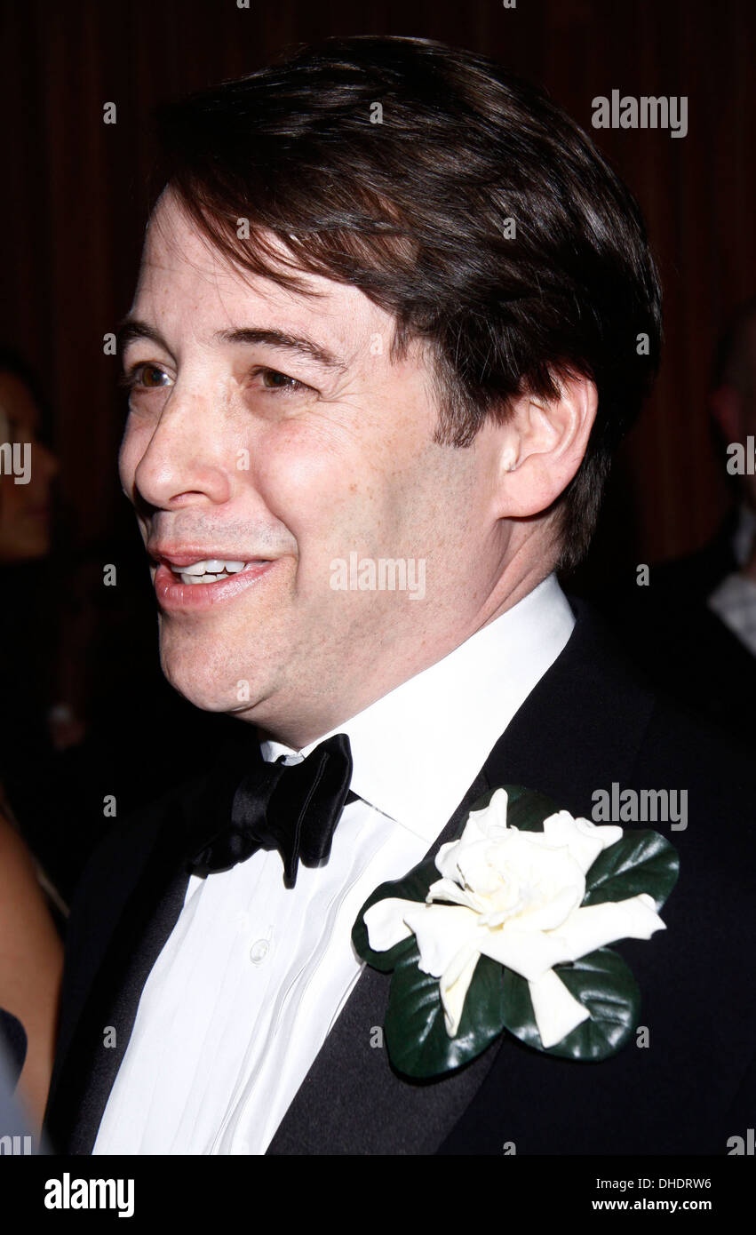 Matthew Broderick Broadway opening night afterparty for 'Nice Work If ...