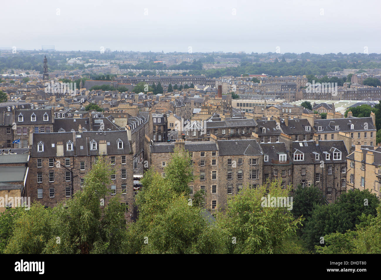 Edinburgh rooftops hi-res stock photography and images - Alamy