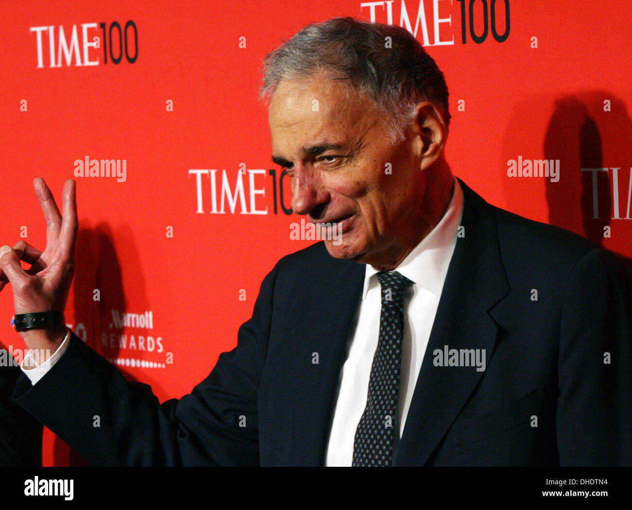 Ralph Nader Time 100 Gala held at Frederick P Rose Hall - Inside ...