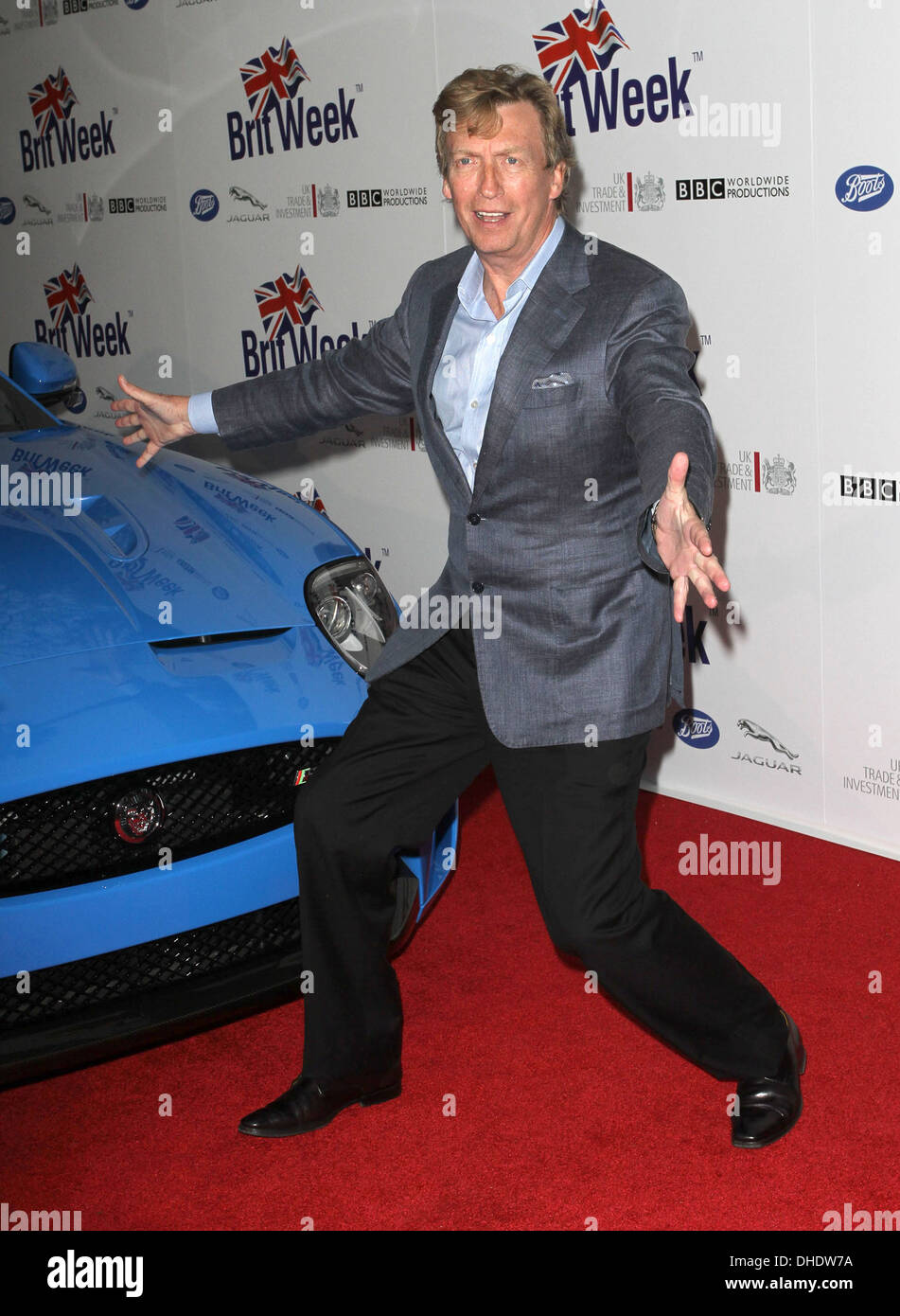 Nigel Lythgoe BritWeek Los Angeles Red Carpet Launch Party held at a ...