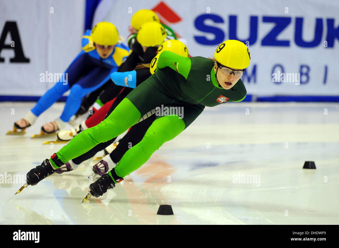 Torino, Italy. 07th Nov, 2013. during the ISU Short Track Speed Skating ...