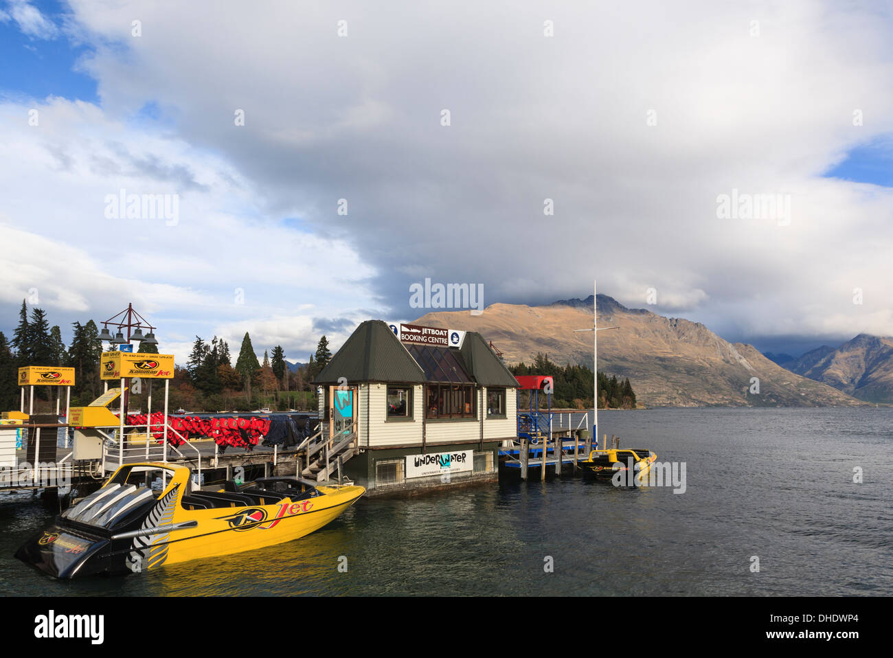 Kawarau Jet Jetboat Booking Centre and Underwater World observatory on ...