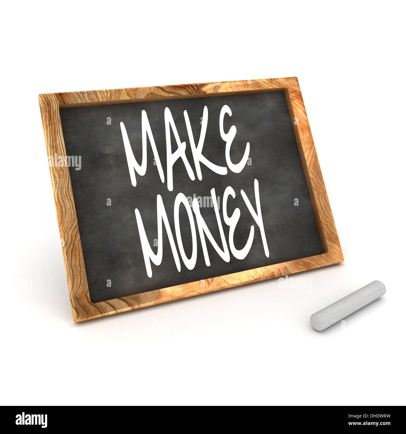 A Colourful 3d Rendered Blackboard Concept Illustration, showing the ...